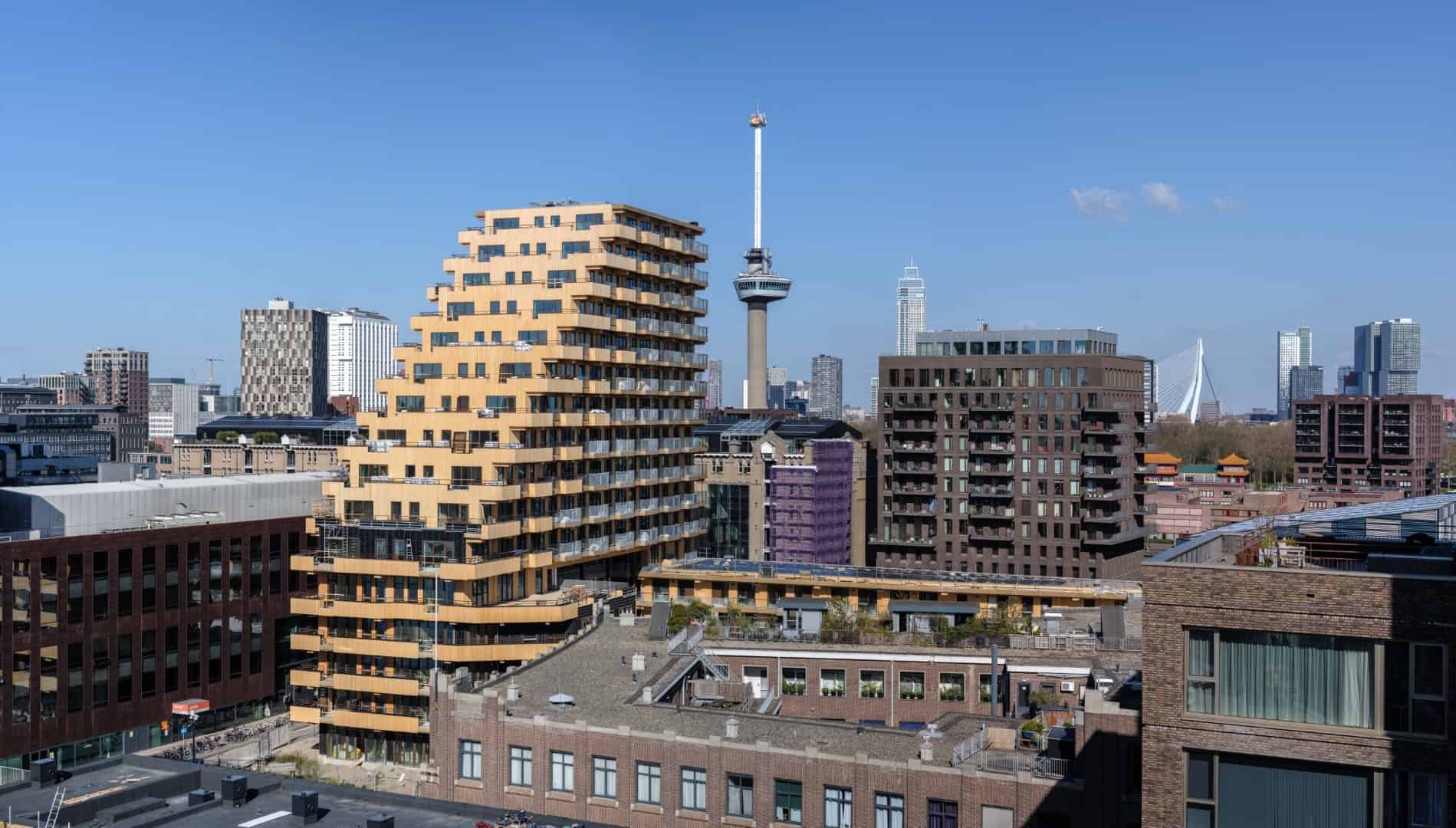 De groene terrassen van SAWA - Dag en Nacht van Architectuur Rotterdam